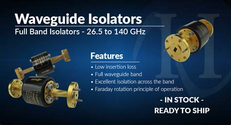 Waveguide Isolators