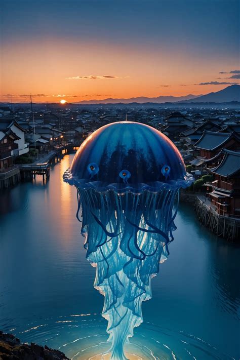 Giant Jellyfish Kaiju — Yodayo