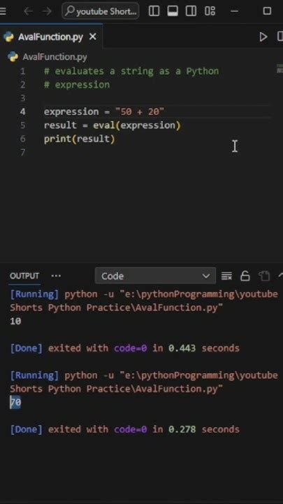 using python s eval function to evaluate mathematical expressions