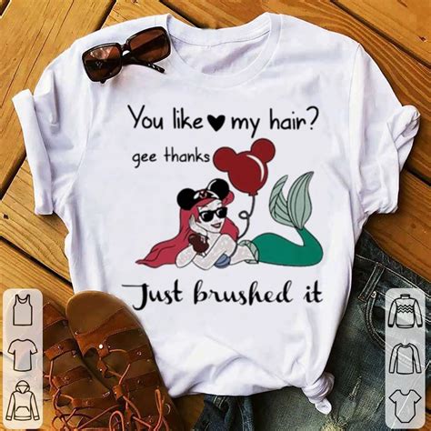 You Like My Hair Gee Thank Just Brushed It Shirt Hoodie Sweater