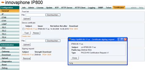 Filecertificate Signing Requestpng Innovaphone Wiki