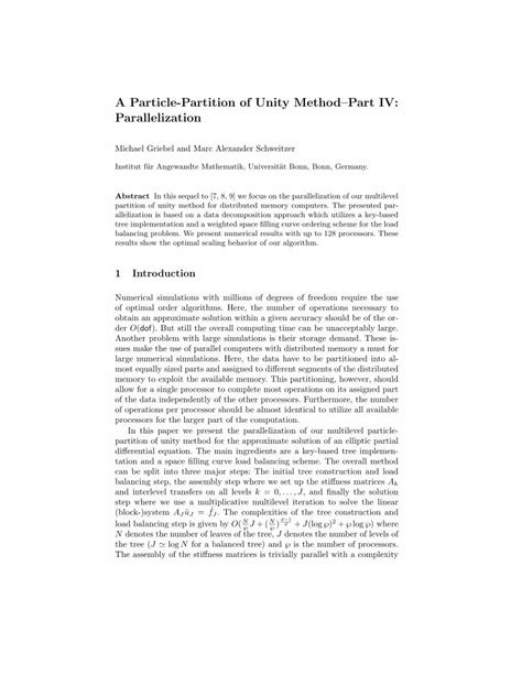 Pdf A Particle Partition Of Unity Method Part Iv