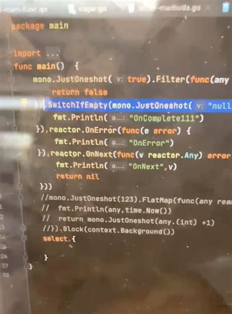 Incorrect Calling OnError When Using SwitchIfEmpty Just Issue Jjeffcaii Reactor Go