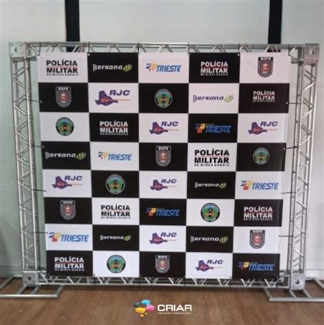 Backdrop Com Logo Pernambuco Backdrop Personalizado Criar Publicidade E Impressão