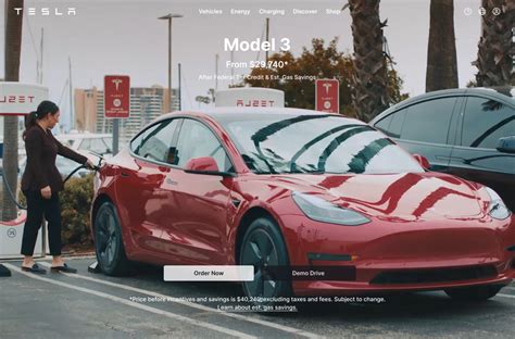 tesla website clone figma