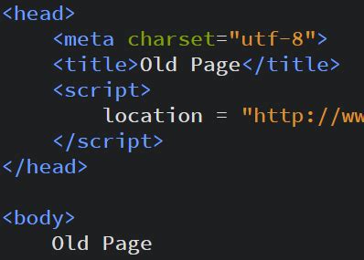 Redirect A Webpage Using Javascript Skillforge