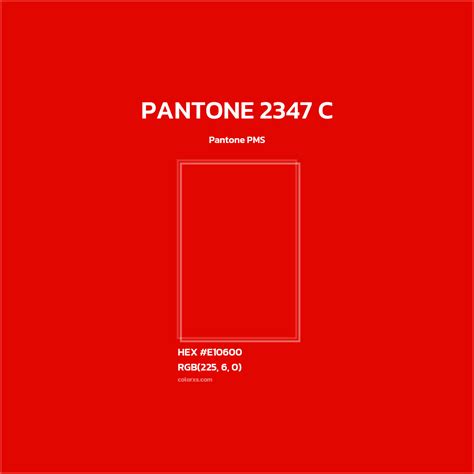 Pantone 2347 C Complementary Or Opposite Color Name And Code E10600
