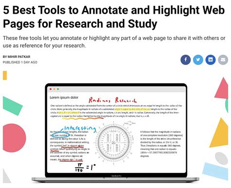 Best Tools To Annotate And Highlight Web Pages For Research And Study Hypothesis