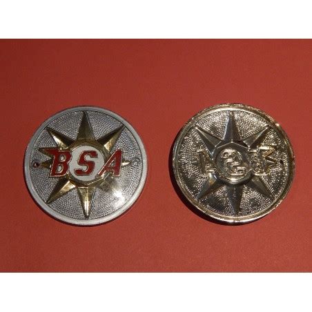 Sigles De Réservoir Dessence Bsa Bantam B40 Et A65 Modèle Exportation