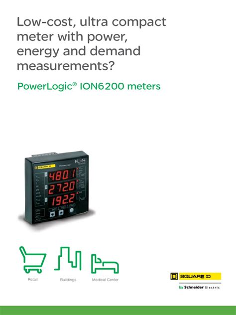 Powerlogic Ion 6200 3000br606r1009 Pdf Kilowatt Hour Electrical Engineering