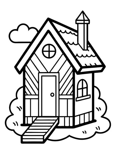 나무 색칠하기 건물 벡터 Freepik에서 무료 고품질 벡터를 다운로드하세요 Freepik