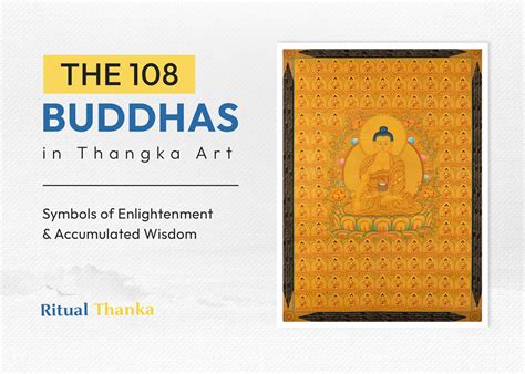 The 108 Buddhas In Thangka Art Symbols Of Enlightenment And