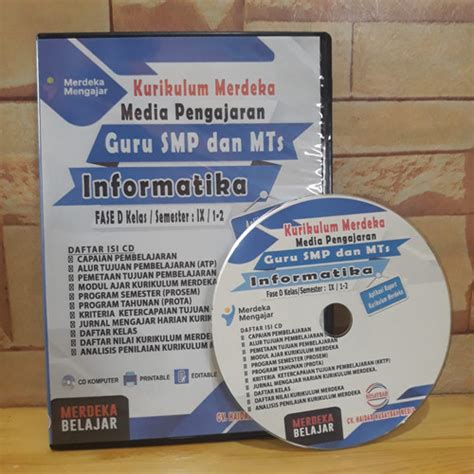 Jual Modul Ajar Informatika Smp Kelas Ix Kurikulum Merdeka Jakarta Timur Halwahaidar Tokopedia