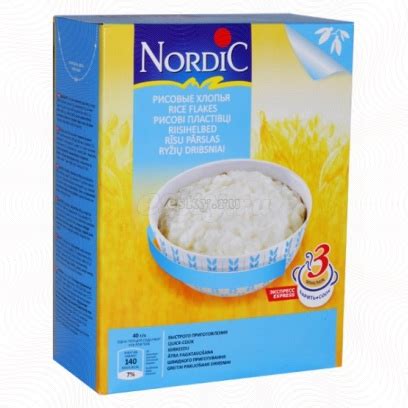 Каша Nordic Рисовые хлопья | отзывы