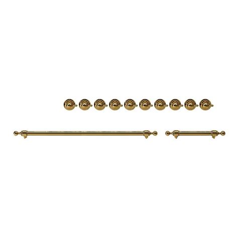 Ilve Copper Knobs And Handles Bundle For 48 Inch Nostalgie Induction Or