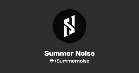 Summer Noise Instagram Linktree