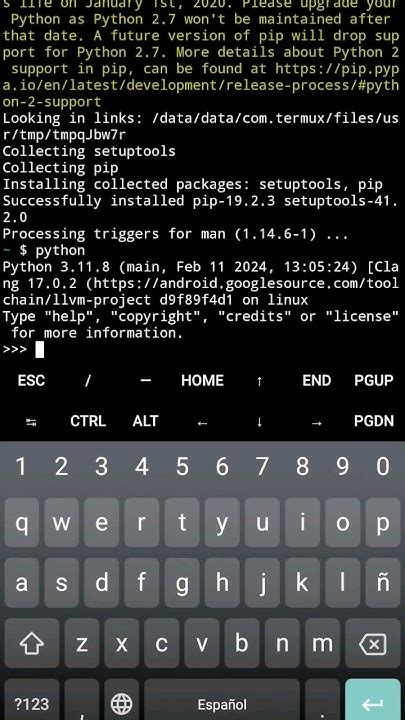 comment installer python3 python2 sur termux android how to install