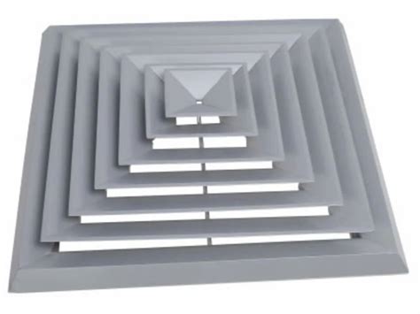 Linear Powder Coated Aluminium Square Ceiling Diffuser At ₹ 1200 Piece In Chennai