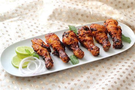 Chicken Tangdi Kabab In An Airfryer Ruchik Randhap