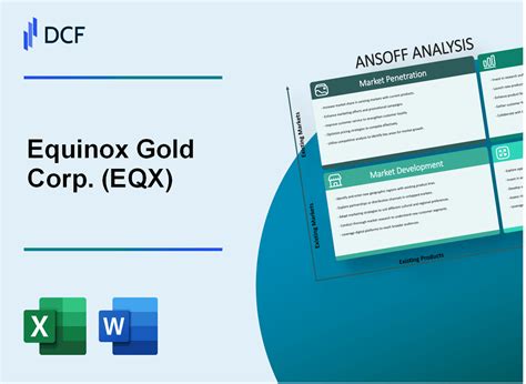 Equinox Gold Corp Eqx Ansoff Matrix Analysis Dcf