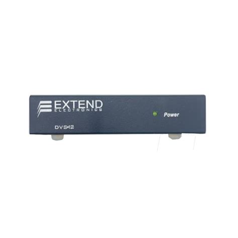 Extend Electronics Dvs 12 Vga Distribution Amplifier Green Wave Electronics