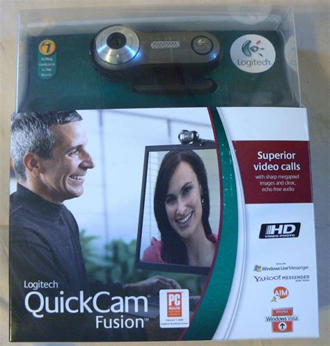 Logitech Quickcam Fusion 961403 0403 Electronics