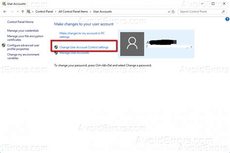 How To Turn Off UAC User Account Control In Windows AvoidErrors
