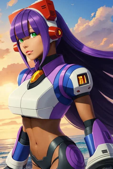 Layer Mega Man X Seaart Ai Model