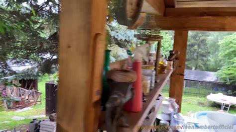 No Panties And Panties Rainy Day Barbeque Party With Leon Lambert Girls Before Miniskirt Try On