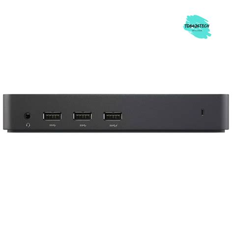 Dock Displaylink Dell D3100 Docking Station Dell D3100 Hỗ Trợ Mở Rộng Kết Nối Và Xuất 3 Màn