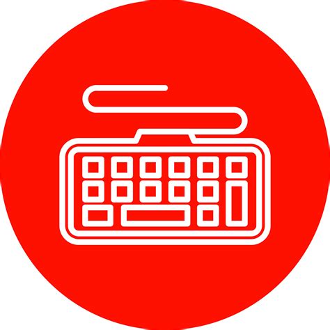 Keyboard Vector Icon Design 24980004 Vector Art At Vecteezy