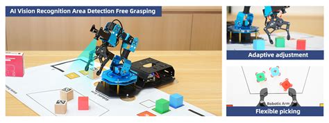 Armpi Fpv Ai Vision Raspberry Pi Ros Robotic Arm