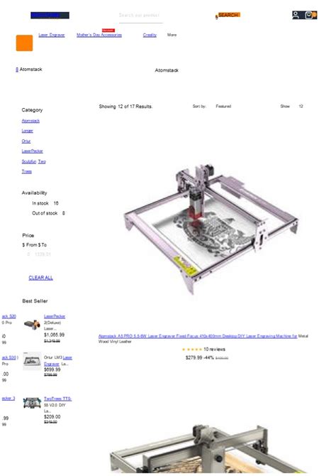 Atomstack Laser Engraver Presentation Free To Download
