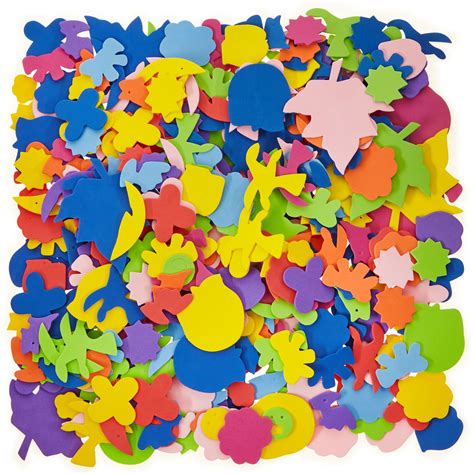 Classmates Fun Foam Shapes Pack Of 1000