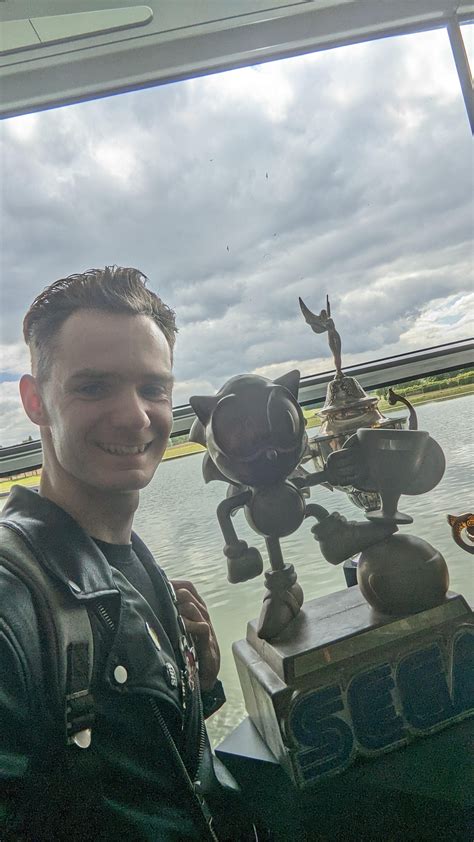 The Sonic Trophy Senna Won In 1993 Is Currently On Display At Mclaren R Sonicthehedgehog