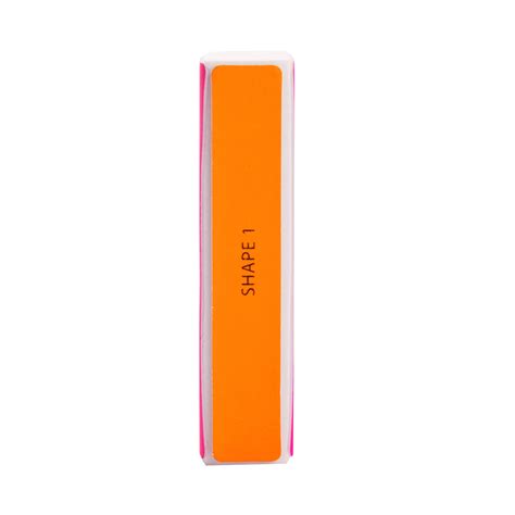 Buy Colorbar Nail Buffer Quickfix 4 Way Nail Buffer Pink Orange