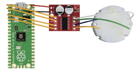 using the x27 168 stepper motor with a raspberry pi pico and l298n