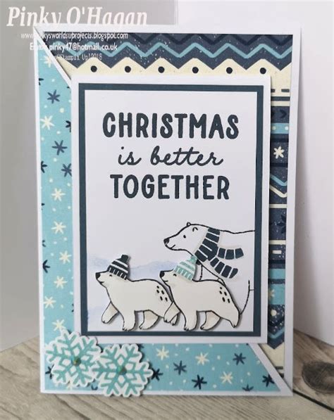 Pinkys World Projects Beary Cute Christmas Card