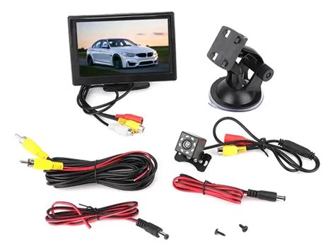 Tela Hd De Carro Monitor Lcd Tft De 5 Polegadas Entrada De Frete Grátis