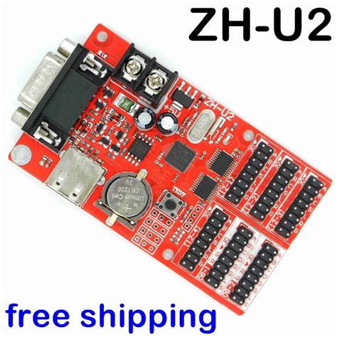 Zh U2 Usb Rs232 Port Led Control Card 102464204832 Pixels For P10