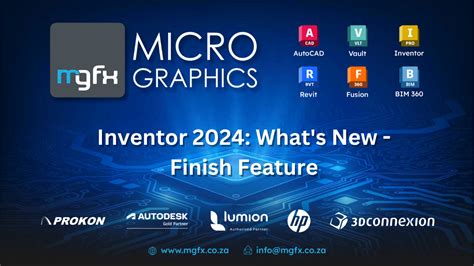 inventor 2024 what s new finish feature micrographics