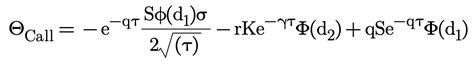 Theta Definition How To Calculate Components Wall Street Oasis