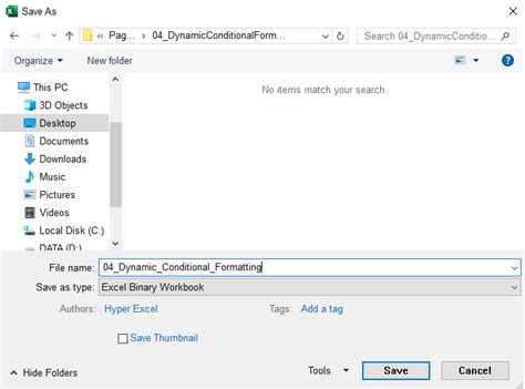 hyper excel and vba conditional formatting ကို dynamic style ဖြင့
