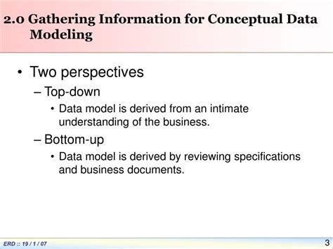 PPT Entity Relationship Modeling PowerPoint Presentation Free Download ID