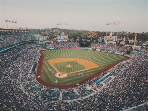 Los Angeles La Dodgers Mlb Game Ticket At Dodger Stadium