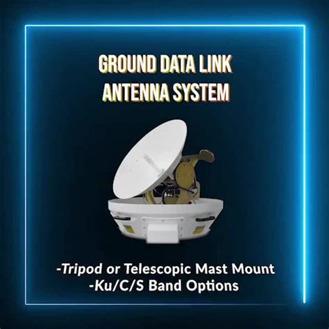 Netacoms On Linkedin Netacoms Grounddatalink Antennas Defence