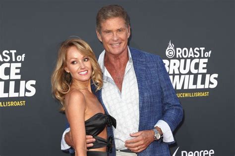 David Hasselhoff Marries 38 Year Old Model Hayley Roberts National