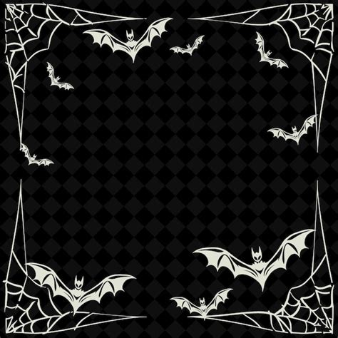 Premium Psd A Black And White Photo Of Bats And A Black Background