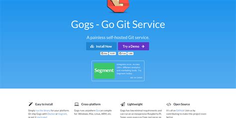 Gogs A Self Hosted Git Service Written In Go Product Hunt