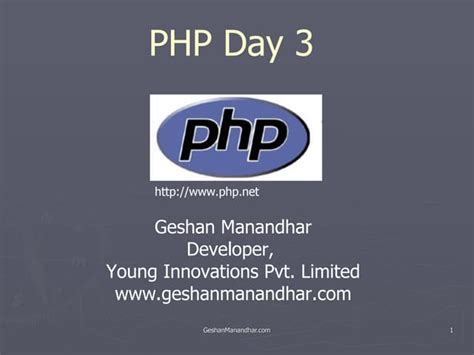 Php String Function Pptx